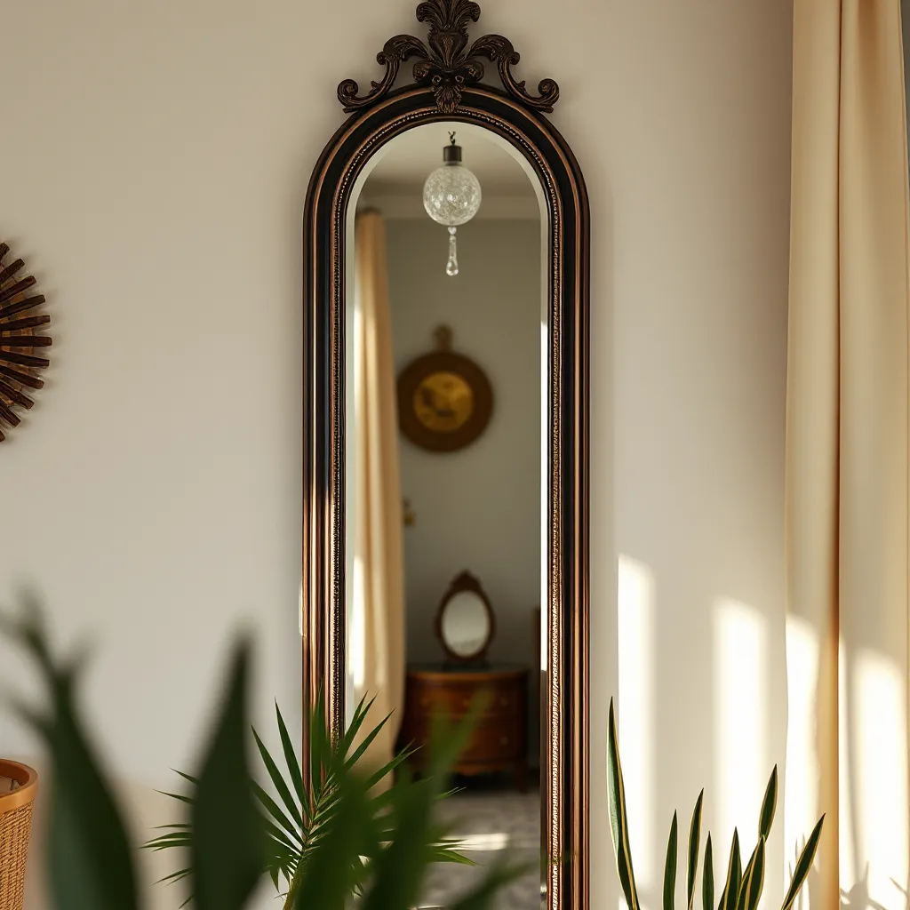 The Boho Full Length Wall Mirror: Style & Function