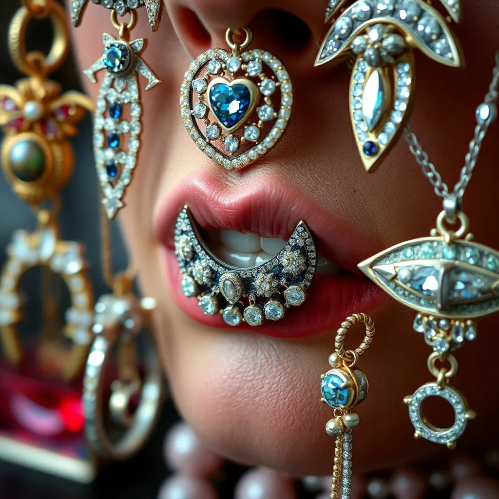 Exploring Vertical Labret Lip Jewelry: A Comprehensive Guide
