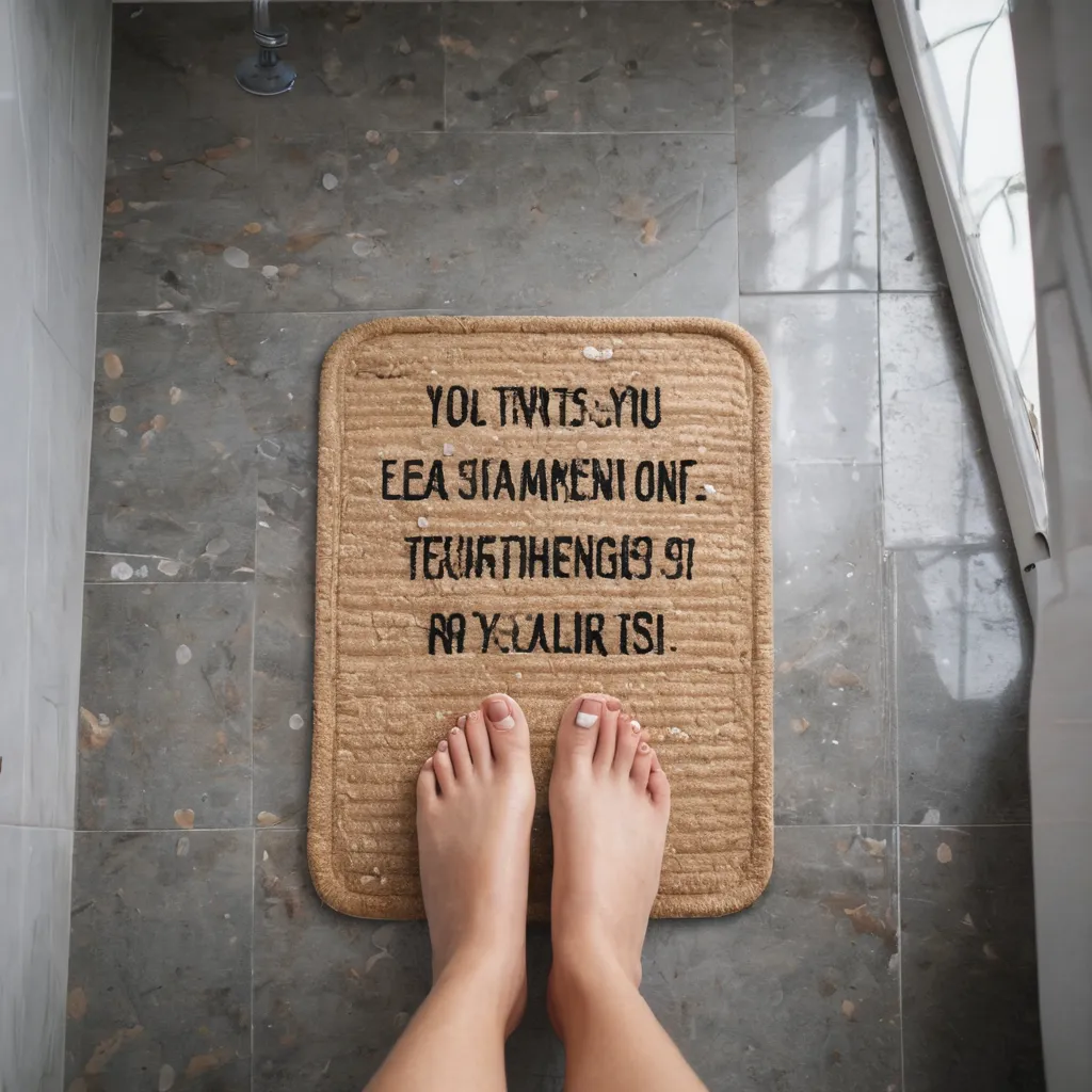 Funny Bathroom Mats: A Touch of Humor in Home Décor