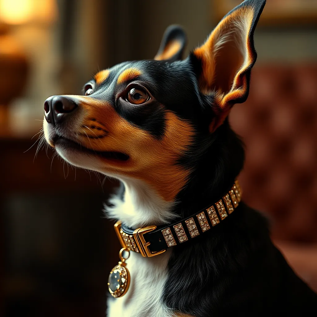 The Allure of Gold Rhinestone Dog Collars: A Fashion Statement